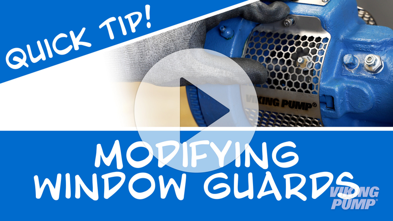 Quick Tip: Modifying Window Guards on a Viking Pump with U-Plus™ Bracket